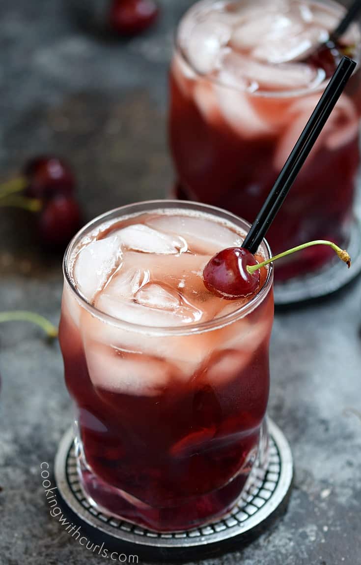 This Week's Featured Recipe Review: Cherry Bourbon Smash