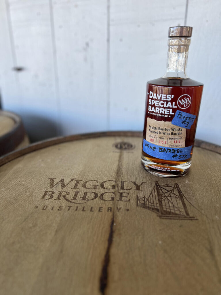 Dave's Special Barrel Project #3 release by Wiggly Bridge Distillery