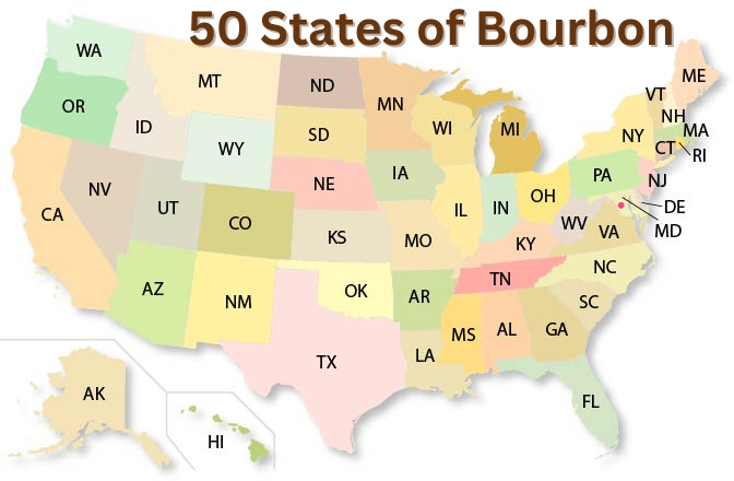 50 States of Bourbon