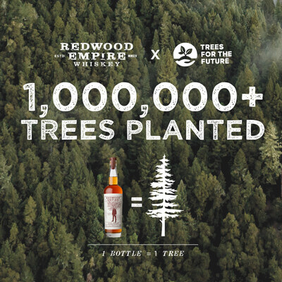 Redwood Empire Whiskey plants one million trees