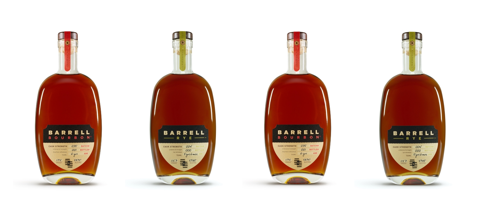 Barrell Craft Spirits introduces bourbon Batch 035 and Rye Batch 004