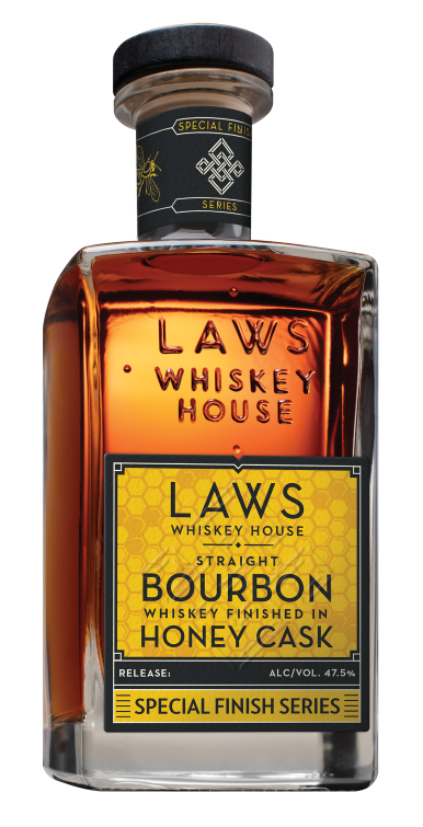 Laws Whiskey House buzzes in with its Honey Cask Finished Bourbon