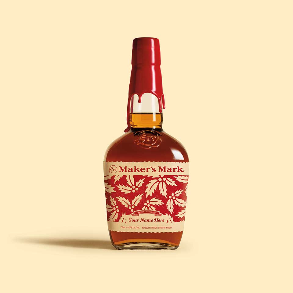 Maker’s Mark unveils Holiday 2023 Personalized Label