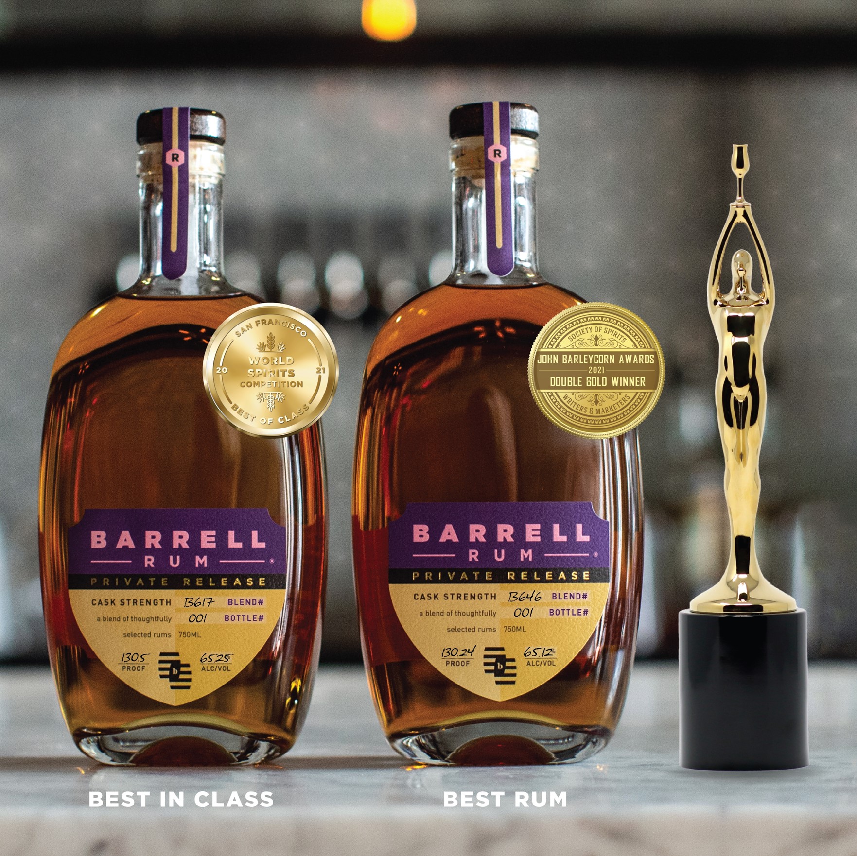 Barrell Craft Spirit's Rums for National Rum Month