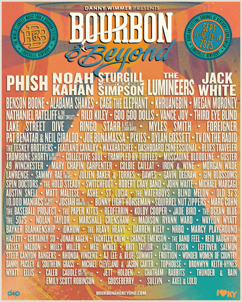 Bourbon & Beyond announces 2025 Music Lineup