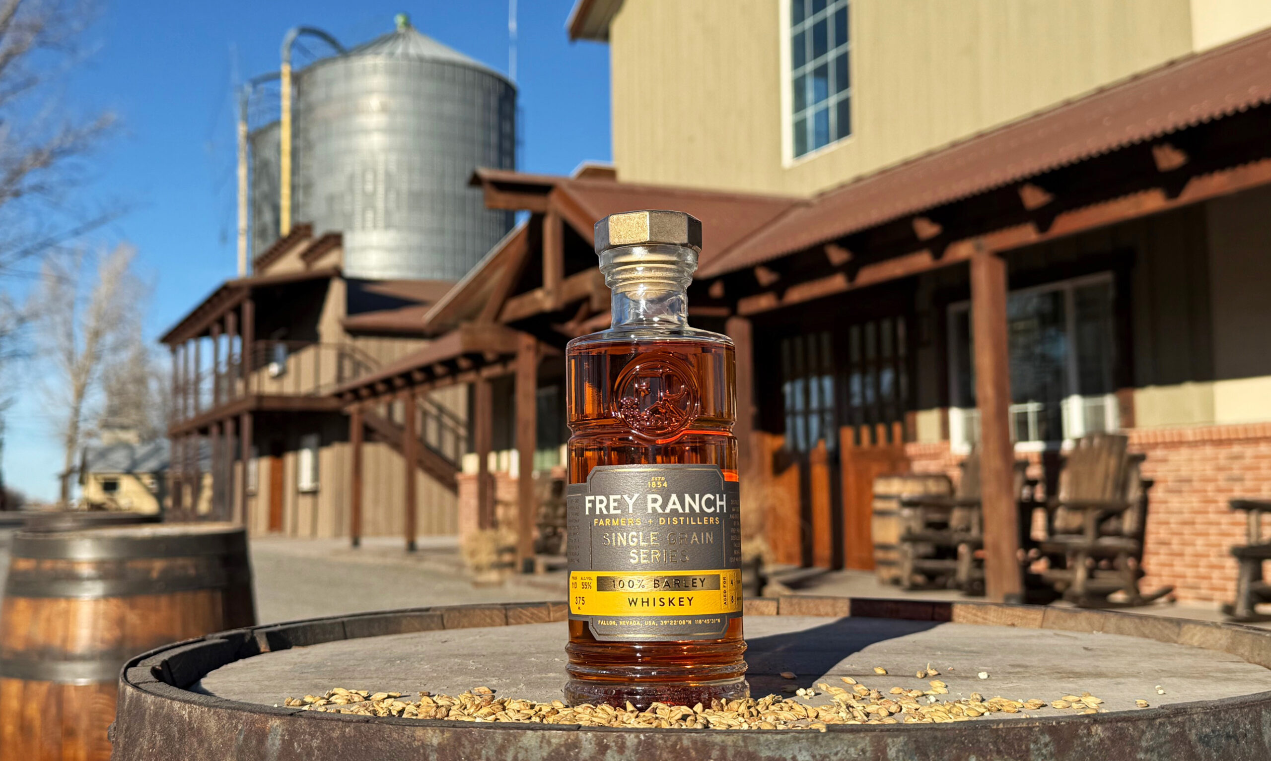 Farm-to-Glass Distillery Launches First unmalted Barley Whiskey in its Single Grain Series