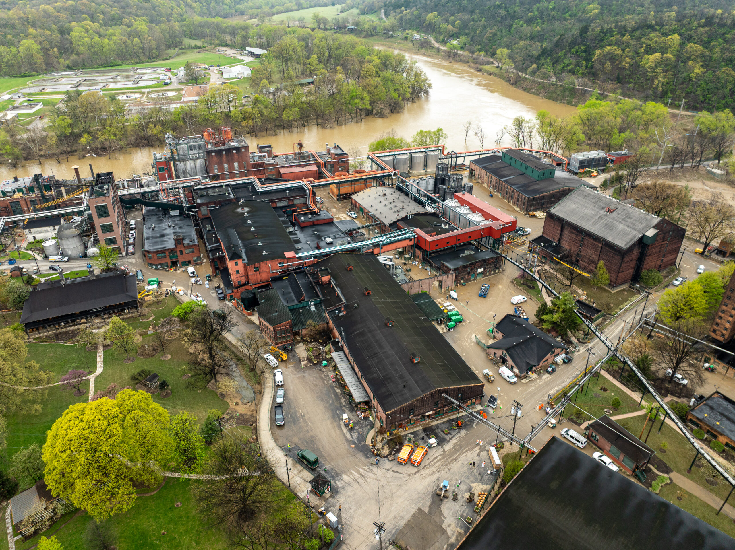 Buffalo Trace Distillery April 2025 Flood Update