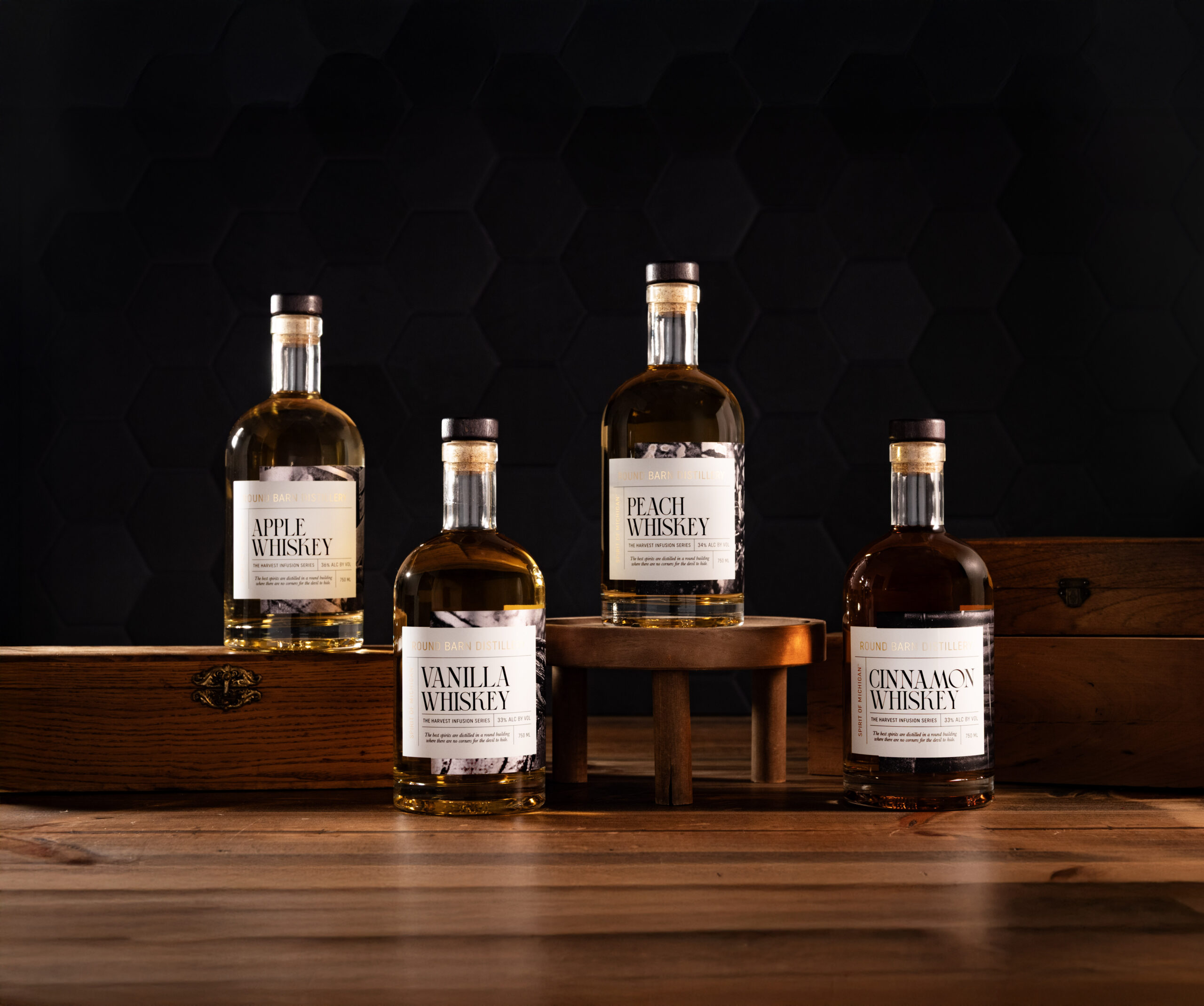 Round Barn Distillery launches four new flavored whiskeys