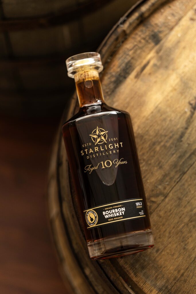 Starlight Distillery unveils limited 10-Year Bourbon
