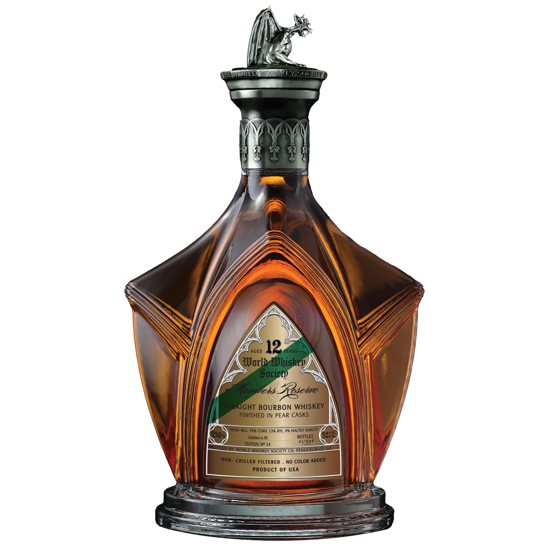 World Whiskey Society unveils a 12-Year Kentucky Straight Bourbon ...